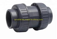 China Normal Temperature PVC Single Double Union Ball Valve Plastic Valves for Irrigation for sale