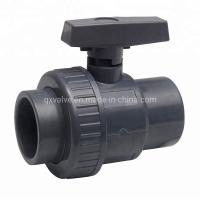 China Nominal Pressure Pn16 Plastic Valves True Single Union Ball Valve with Socket Thread QX04 for sale