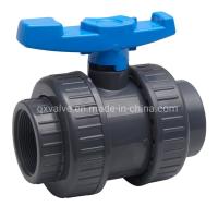 China Water Media PVC Single Double Union Plastic Ball Valve for Easy and Water Supply for sale