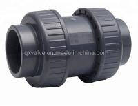 China Water Media PVC Single Double Union Plastic Ball Valve for Easy and Water Supply for sale