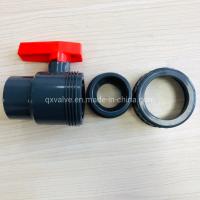 China Nominal Pressure Pn16 QX03 Newest Plastic PVC True Double Union Valve Ball Valve for sale