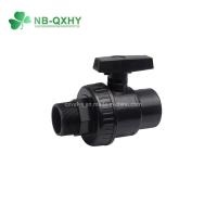 China 1/2 prime Customization Plastic PVC Single Double Union Ball Valves for Pool Swimming for sale