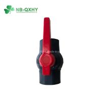 China DIN Standard PVC Octagonal Ball Valves for Irrigation Pn16 and Manual Driving Mode for sale