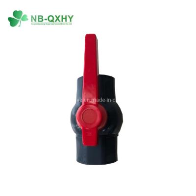 China DIN Standard PVC Octagonal Ball Valves for Irrigation Pn16 and Manual Driving Mode for sale