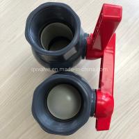 China DIN Standard PVC Octagonal Ball Valves for Irrigation Pn16 and Manual Driving Mode for sale