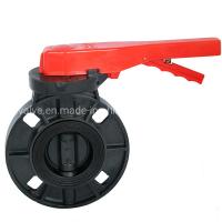 China Water Industrial Usage PVC Manual Butterfly Valve with Handle Gear/Lever Performance for sale
