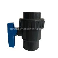 China ISO9001 Certificate Manual Driving Mode PVC True Union Ball Valve DIN ANSI Standard for sale