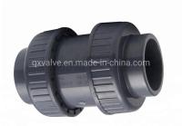 China UPVC/PVC Socket Single/Double Union Ball Valve for Water Supply Customized Request for sale