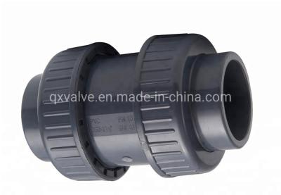 China UPVC/PVC Socket Single/Double Union Ball Valve for Water Supply Customized Request for sale