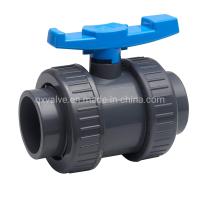 China UPVC/PVC Socket Single/Double Union Ball Valve for Water Supply Customized Request for sale
