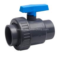 China UPVC/PVC Socket Single/Double Union Ball Valve for Water Supply Customized Request for sale