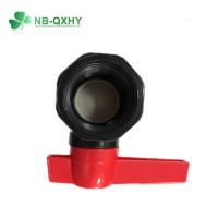 China Black PVC Octagonal Flexible Ball Valve for Water Supply Competitive Market for sale