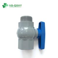 China Black PVC Octagonal Flexible Ball Valve for Water Supply Competitive Market for sale