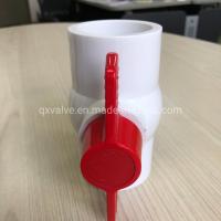 China Supply Flexible Ball Valve Connection Form Glue DIN ANSI Plastic PVC Threaded Valve for sale