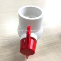 China Water Industrial Usage 1/2 prime prime PVC Compact Ball Valve with Socket Thread End for sale