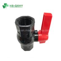 China Middle East Market High Thickness PVC Octagonal Ball Valve with ABS Handle of Material for sale