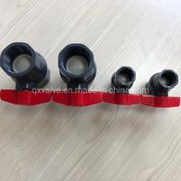 China Middle East Market High Thickness PVC Octagonal Ball Valve with ABS Handle of Material for sale