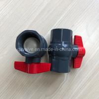 China Middle East Market High Thickness PVC Octagonal Ball Valve with ABS Handle of Material for sale