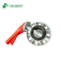 China ANSI 4 Inch Wafer Type CPVC Plastic Butterfly Valve Pn10 for Chemical Flow Management for sale