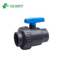 China ANSI Standard  Seat Seal PVC Valve for QX Control Plastic Valve and True Union Ball for sale