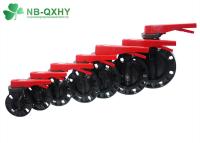 China Flange Connection PVC Valve for Water Supply Manual Control and Customized Request for sale