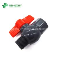 China DIN ANSI All Sizes Plastic Valve PVC Compact Ball Valve with 21/2