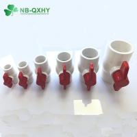 China Manual Driving Mode Thicken Water Valve PVC Valve Plastic Ball Valve for NPT Standard for sale