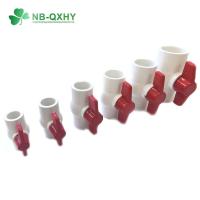 China Water Supply High Thickness PVC Ball Valve Offering a Variety of Handle Alternatives for sale