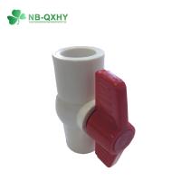 China Water Supply PVC Socket Ball Valve with High Pressure and Multiple Handle Variations for sale