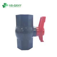 China High Pressure DIN Valve Octagonal Ball Valve Threaded PVC Valve with Strong Carton for sale