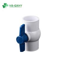 China Customized Request PVC Compact Ball Valve Pn16 Plastic Ball Valve with UV Protection for sale