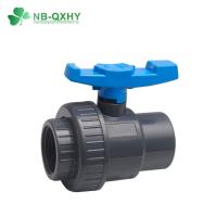 China Pool Swimming Pipe Plastic PVC Single True Union Ball Valve with Manual Driving Mode for sale
