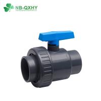 China Pool Swimming Pipe Plastic PVC Single True Union Ball Valve with Manual Driving Mode for sale