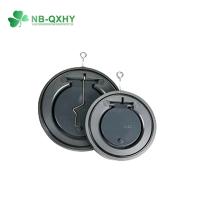 China Water Supply PVC Handle Material Wafer Butterfly Valve with Flange Connection and SS316 for sale