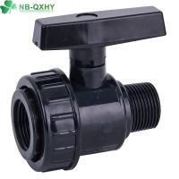 China Manual Driving Mode Fixed Ball Valve with PVC True Union Handles in Various Sizes for sale