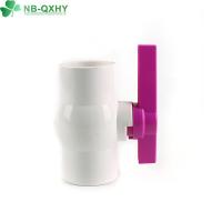 China Products UPVC Octangle Ball Valve for Building Materials in Straight Through Type for sale