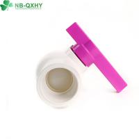 China Products UPVC Octangle Ball Valve for Building Materials in Straight Through Type for sale