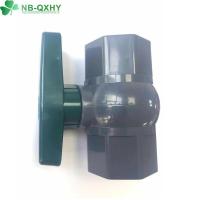 China Green Handle Flexible Ball Valve From 1/2