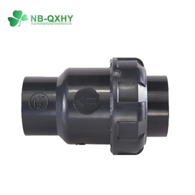 China Single Union PVC Wafer Check Valve with US 1/Piece 1 Piece Min.Order for sale