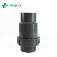 China Single Union PVC Wafer Check Valve with US 1/Piece 1 Piece Min.Order for sale