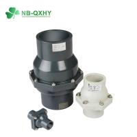 China Water Industrial Usage PVC True Union Ball Check Valve Swing Check Valve with Solution for sale