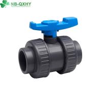 China Fashion Handle PVC True Union/Single Union Ball Valve for Pn16 PVC Pipe and Fitting for sale