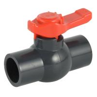 China Fashion Handle PVC True Union/Single Union Ball Valve for Pn16 PVC Pipe and Fitting for sale