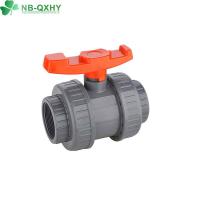 China Fashion Handle PVC True Union/Single Union Ball Valve for Pn16 PVC Pipe and Fitting for sale