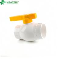 China Normal Pressure 1/2 4 Inch PVC Ball Valve with QX Flexible Handle and Various Handles for sale