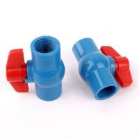 China Normal Pressure 1/2 4 Inch PVC Ball Valve with QX Flexible Handle and Various Handles for sale