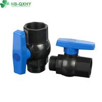 China Water Media PVC Octangle Ball Valve with Compact Male and Female Threaded Competitive for sale