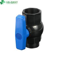 China Water Media PVC Octangle Ball Valve with Compact Male and Female Threaded Competitive for sale