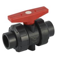 China Socket or Threaded Connection Form PVC True Union Ball Valve with EPDM Plastic Valve for sale