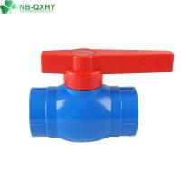 China 1/2 Inch to 6 Inch Blue Thailand PVC Ball Valve for Water Supply Customized Request for sale